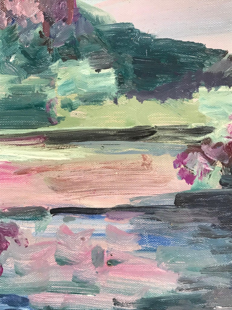 Jacques Pinon - JACQUES PINON - FRENCH EXPRESSIONIST LANDSCAPE Purple ...