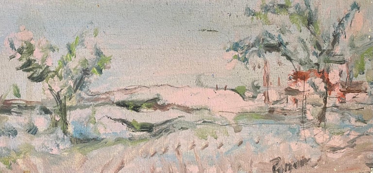 Jacques Pinon - JACQUES PINON - FRENCH SIGNED EXPRESSIONIST LANDSCAPE ...