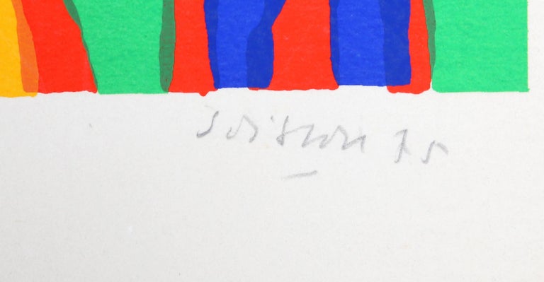 Jacques Soisson - Griffle Galeie, Silkscreen by Jacques Soisson 1975 ...