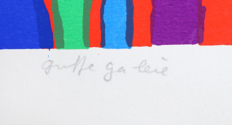 Jacques Soisson - Griffle Galeie, Silkscreen by Jacques Soisson 1975 ...