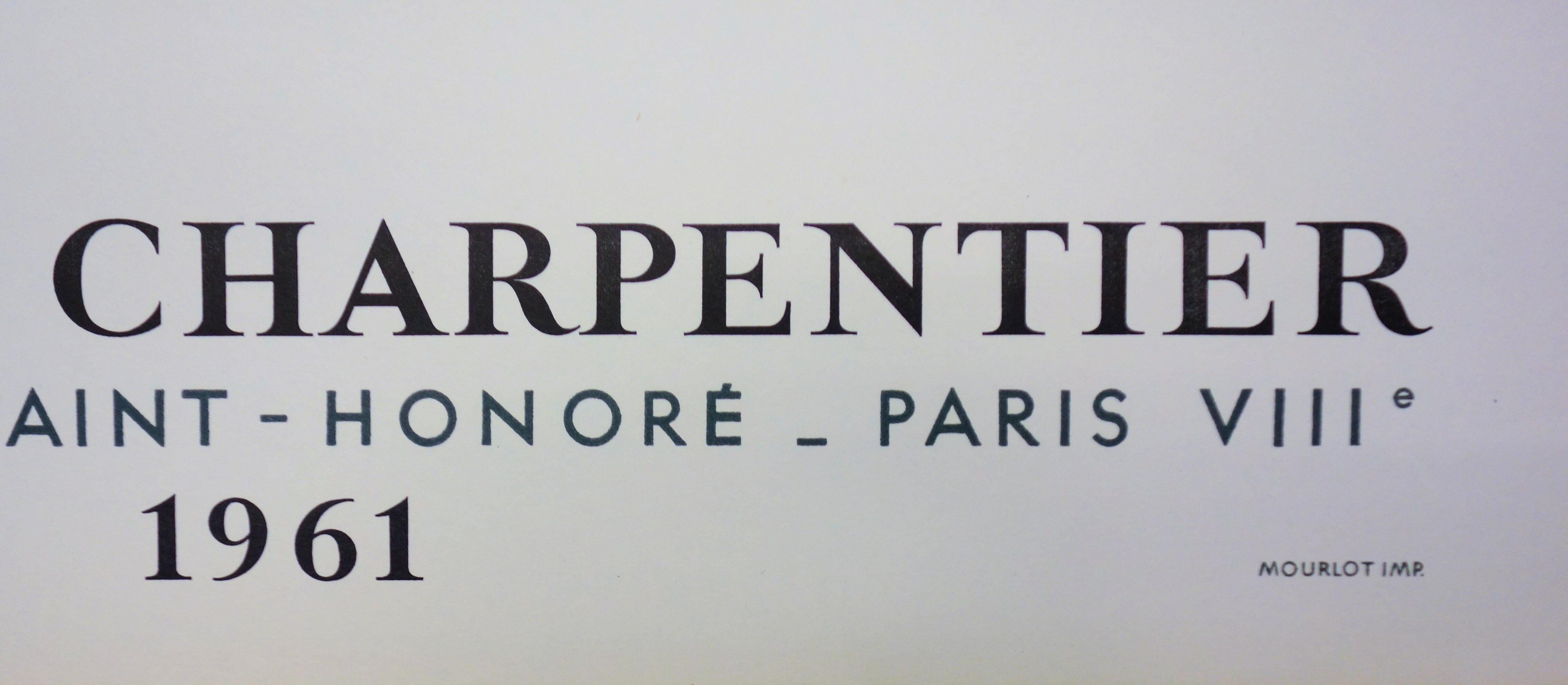 Jacques Villon - Exhibition poster "Cent Tableaux de Jacques Villon ...