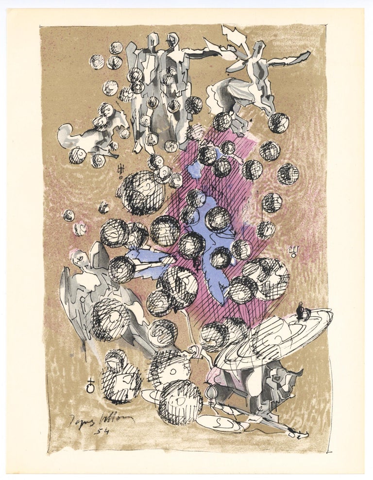 Jacques Villon - original lithograph For Sale at 1stDibs