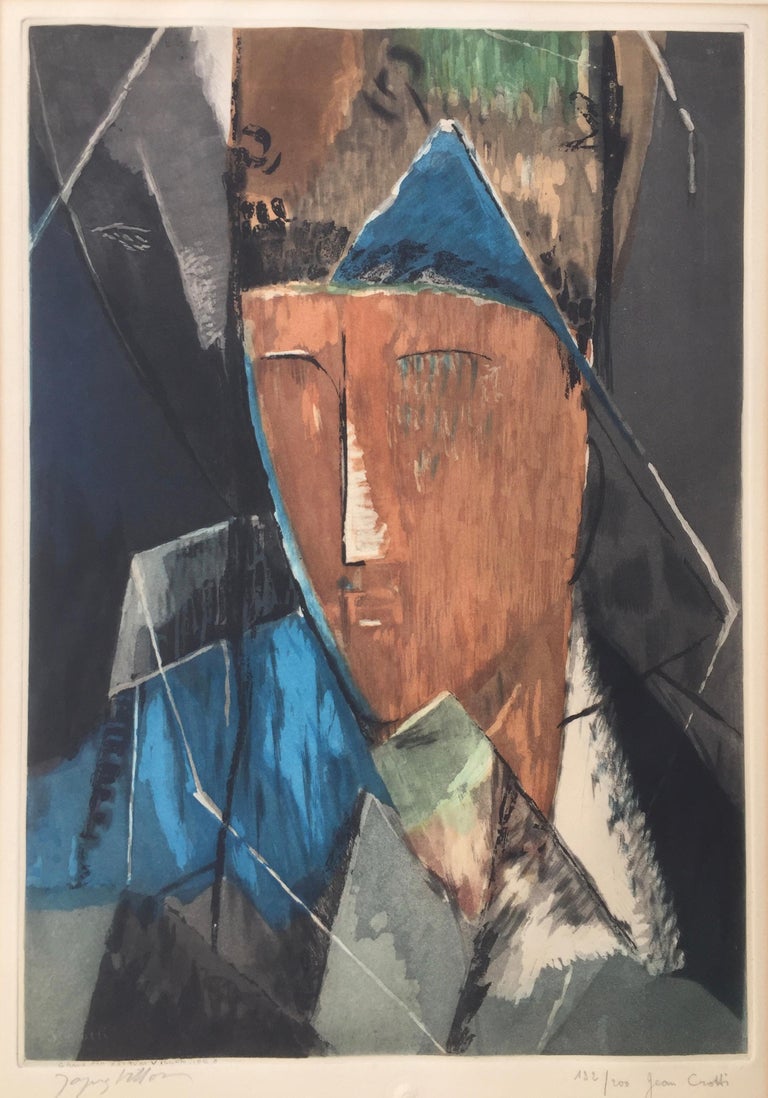 Jacques Villon - PORTRAIT d'HOMME (after Jean Crotti) at 1stDibs ...