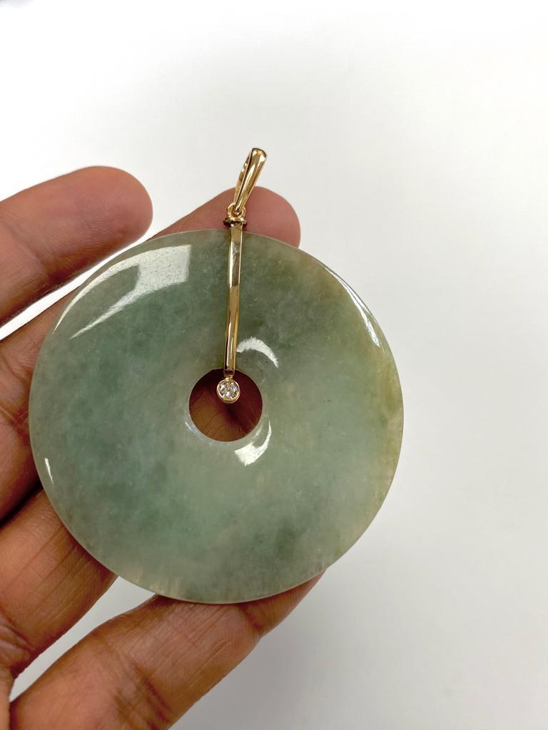 Goshwara Jade Donut Pendant For Sale at 1stDibs | jade donut pendant ...