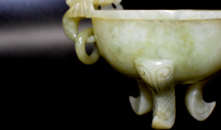 Jade Serpentine Incense Burner at 1stDibs