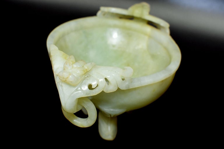 Jade Serpentine Incense Burner at 1stDibs