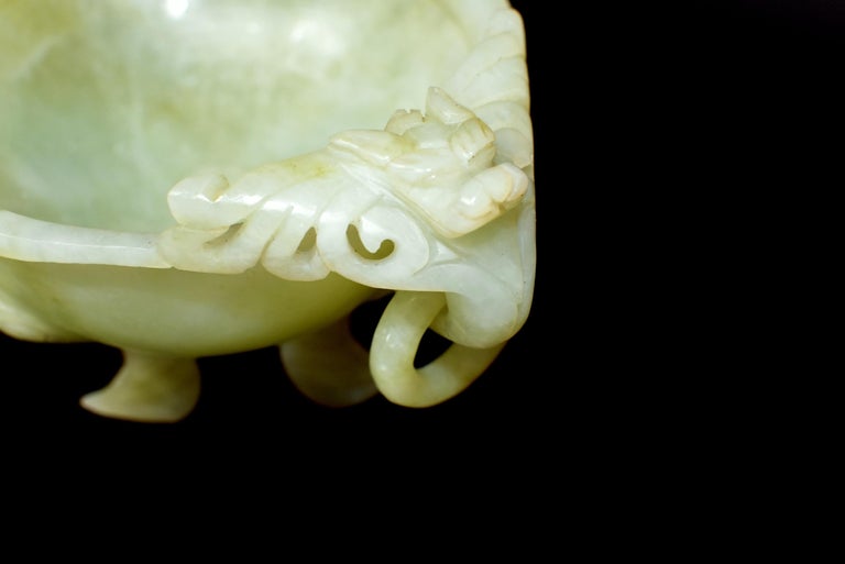 Jade Serpentine Incense Burner at 1stDibs