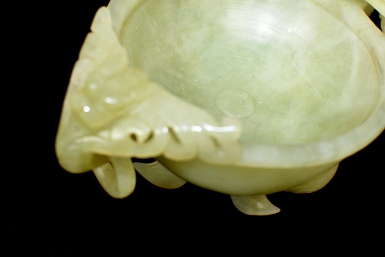 Jade Serpentine Incense Burner at 1stDibs