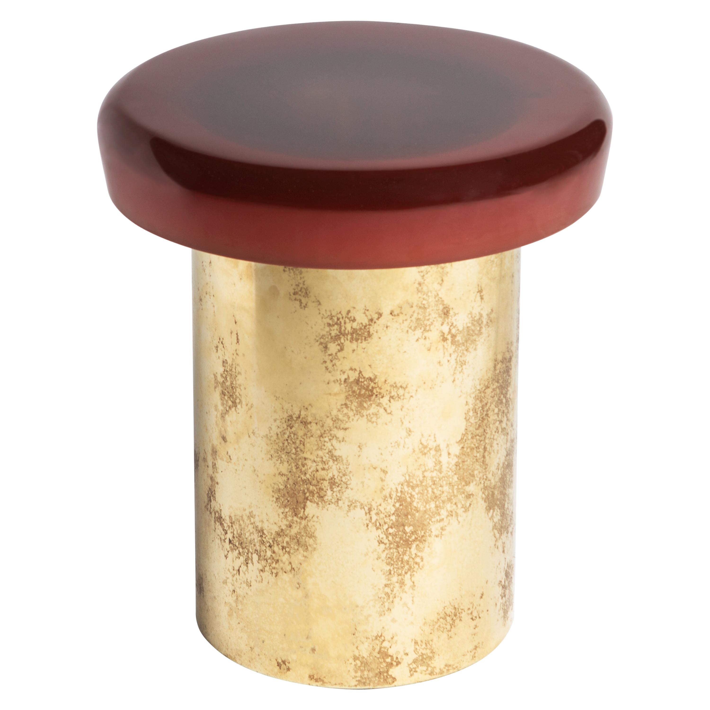 Jade Stool by Draga and Aurel For Sale at 1stDibs