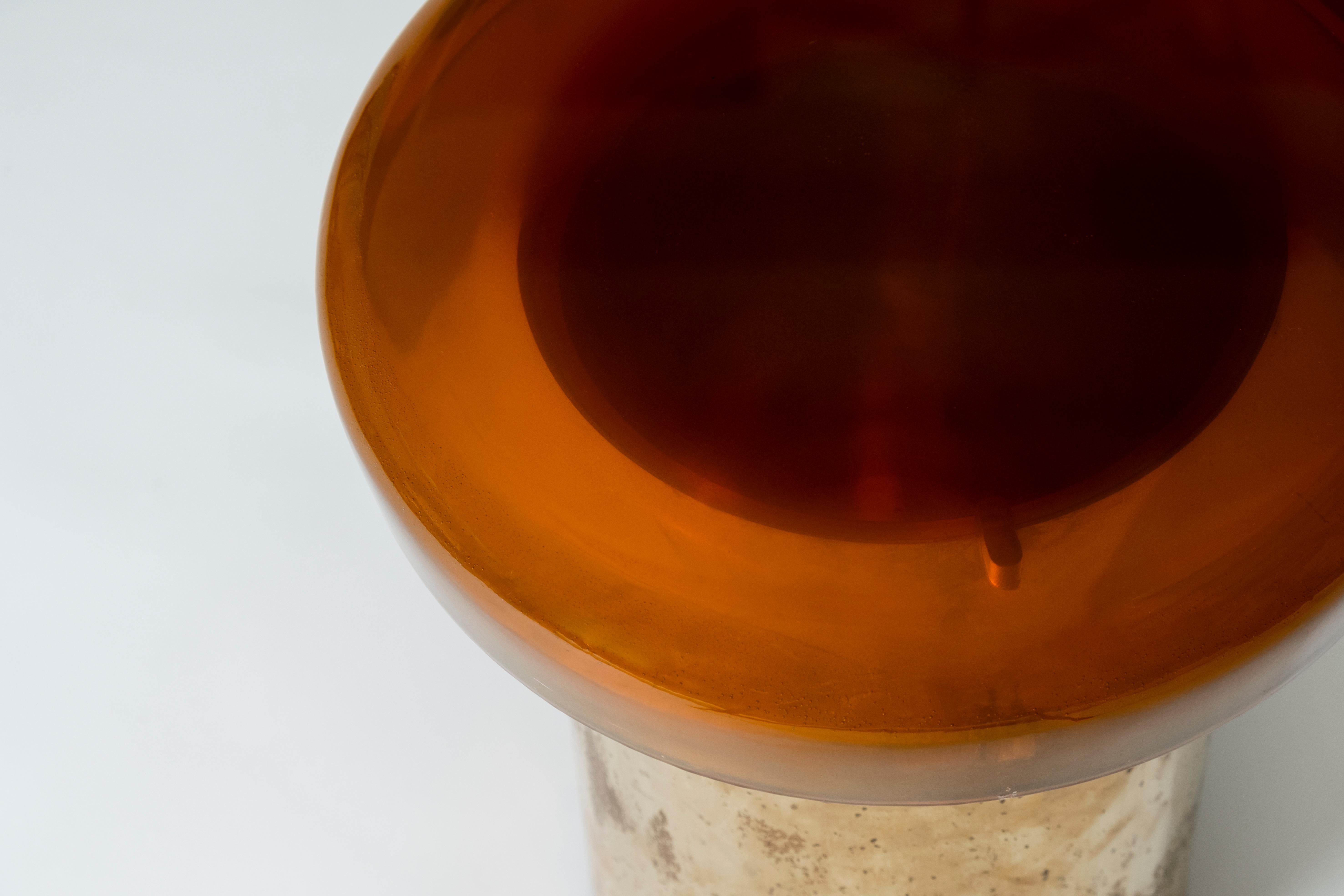 Jade Stool by Draga and Aurel Resin and Brass, 21st Century For Sale at ...