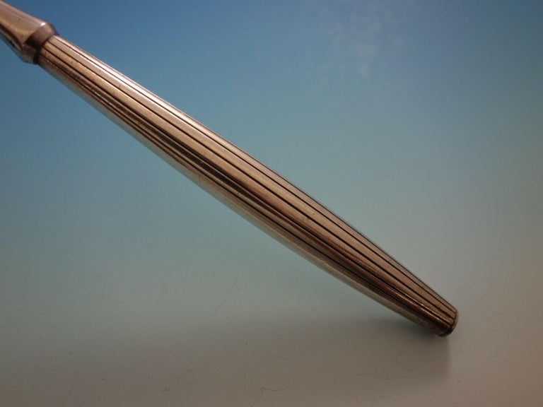 Jade with Lines by Contempra House Sterling Silver Flatware Set Service ...