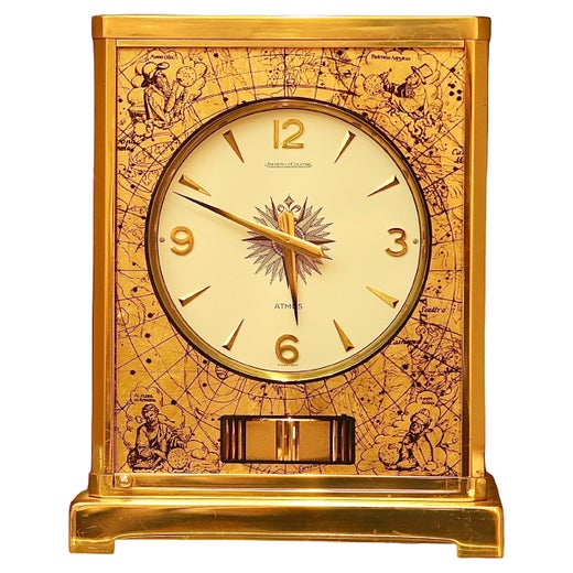 Art Deco Rare Mystery Clock by Jaeger-LeCoultre For Sale at 1stDibs