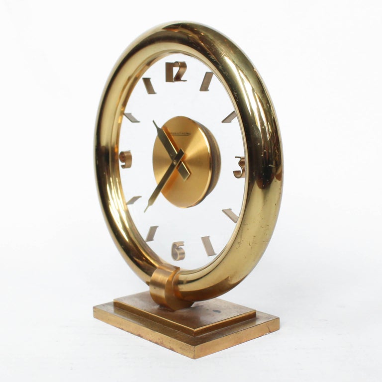 Jaeger Le Coultre Art Deco Desk Clock at 1stDibs