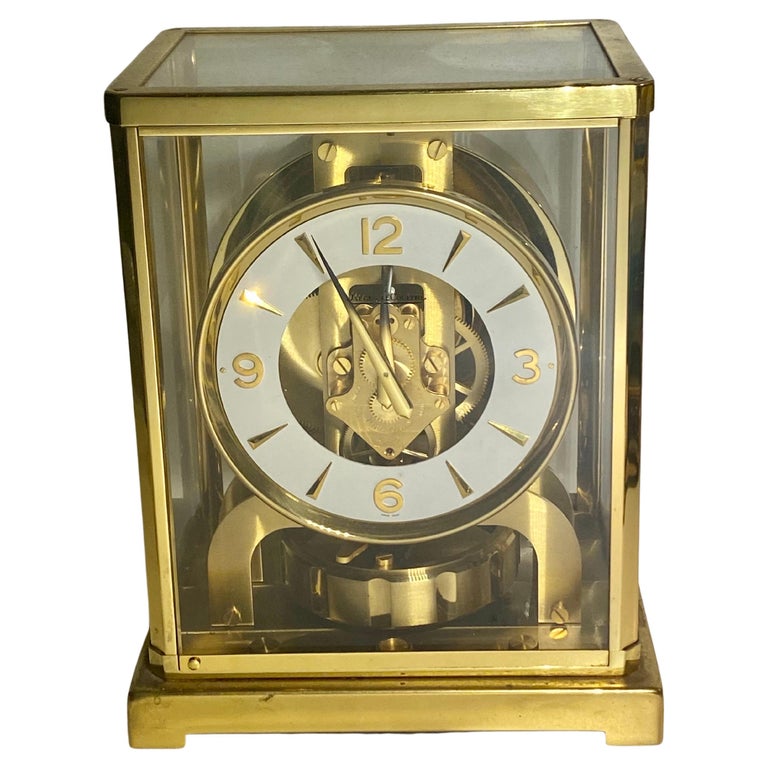 Jaeger LeCoultre Atmos (526-525) Perpetual Motion Mantle Clock Circa ...