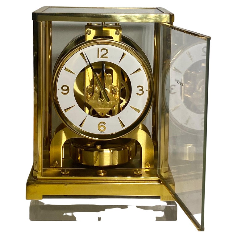 Jaeger LeCoultre Atmos (526-525) Perpetual Motion Mantle Clock Circa ...