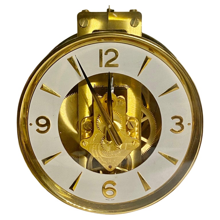Jaeger LeCoultre Atmos (526-525) Perpetual Motion Mantle Clock Circa ...