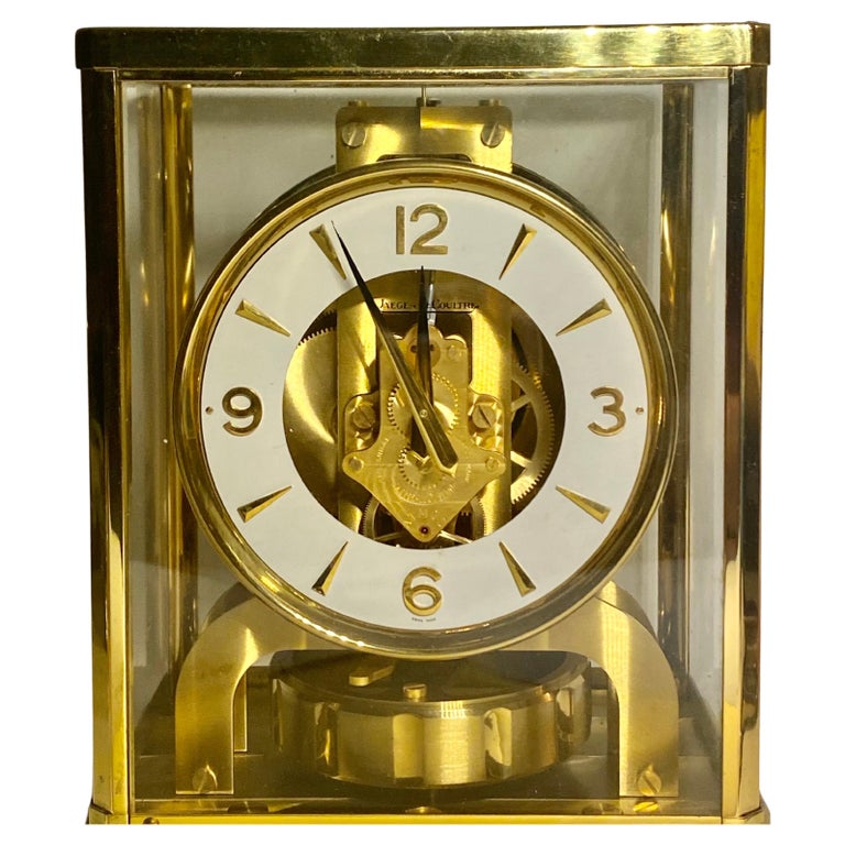 Jaeger LeCoultre Atmos (526-525) Perpetual Motion Mantle Clock Circa ...