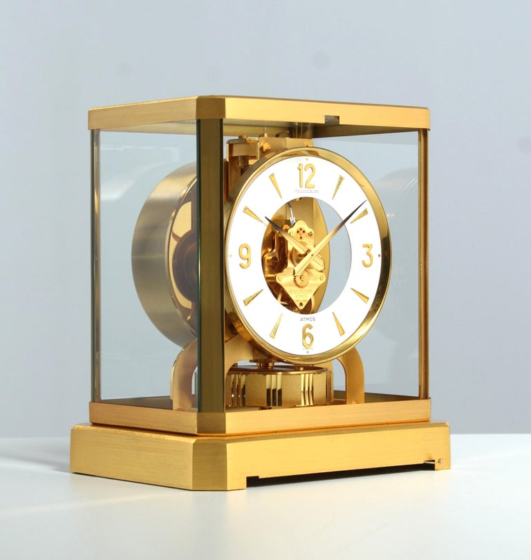 Jaeger leCoultre, Atmos Clock From 1974, Classic Design, Calibre 528 at ...