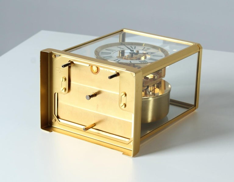 Jaeger LeCoultre, Atmos Clock, Roman Numerals, 1978 at 1stDibs
