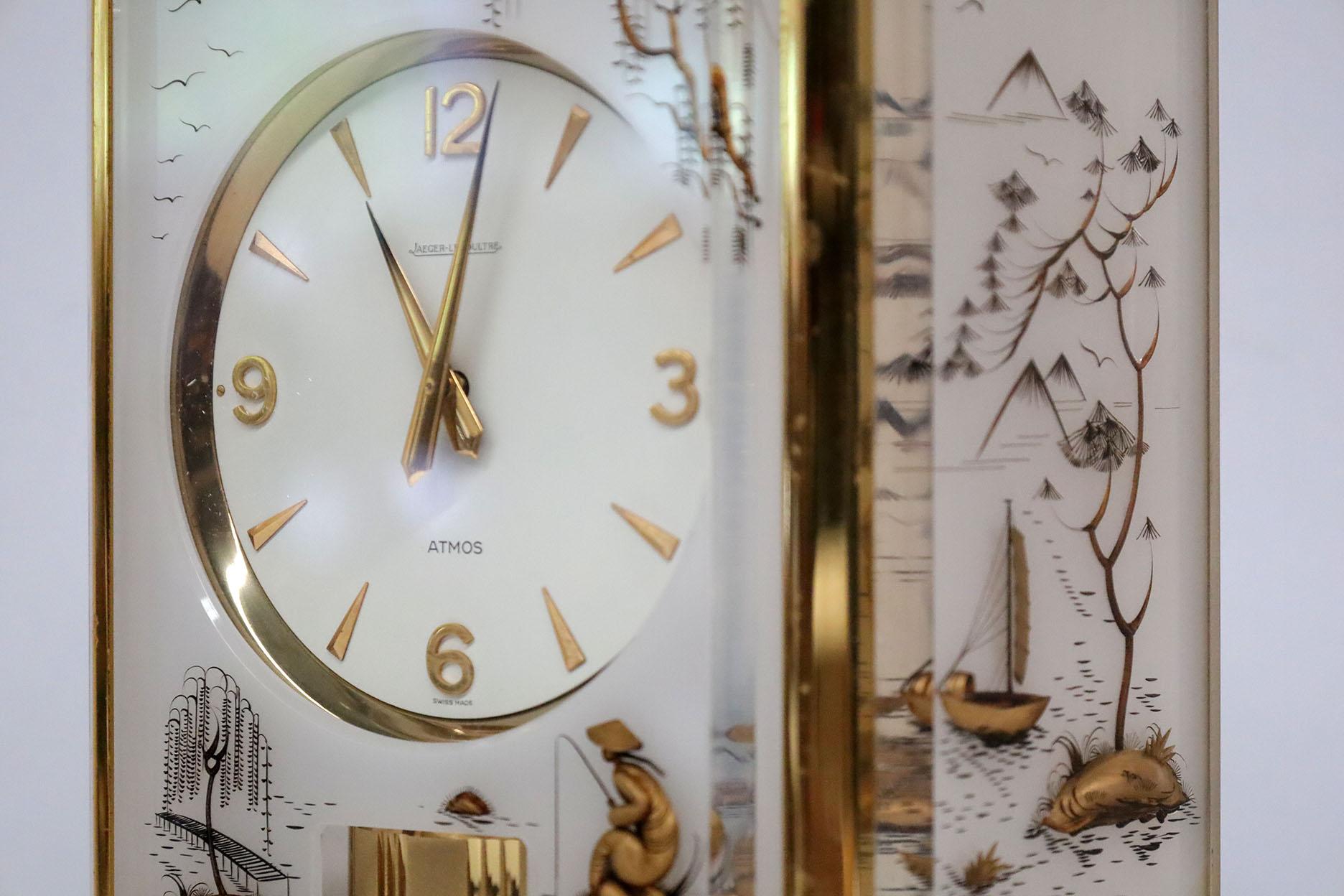 Jaeger-LeCoultre Atmos Clock with Chinoiserie Design at 1stDibs | atmos ...