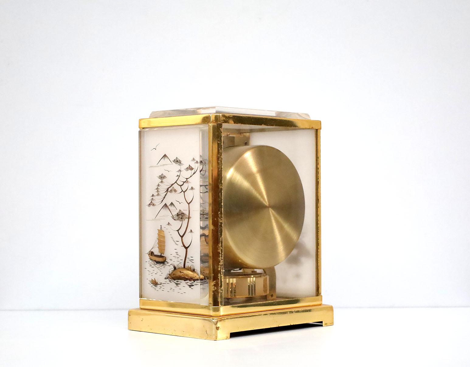 Jaeger-LeCoultre Atmos Clock with Chinoiserie Design at 1stDibs | atmos ...
