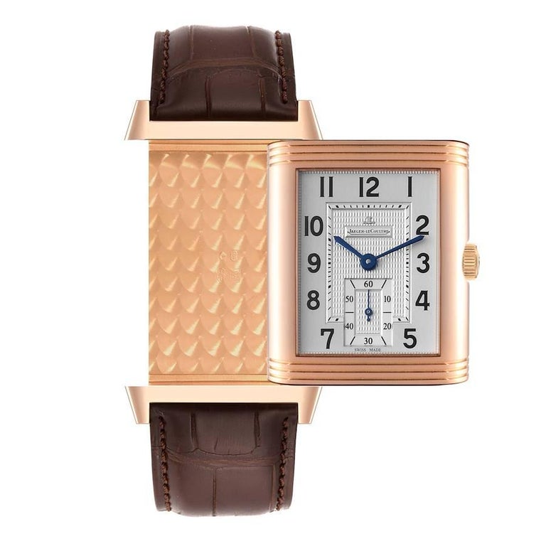 Jaeger LeCoultre Grande Reverso 976 Rose Gold Mens Watch 273.2.04 ...
