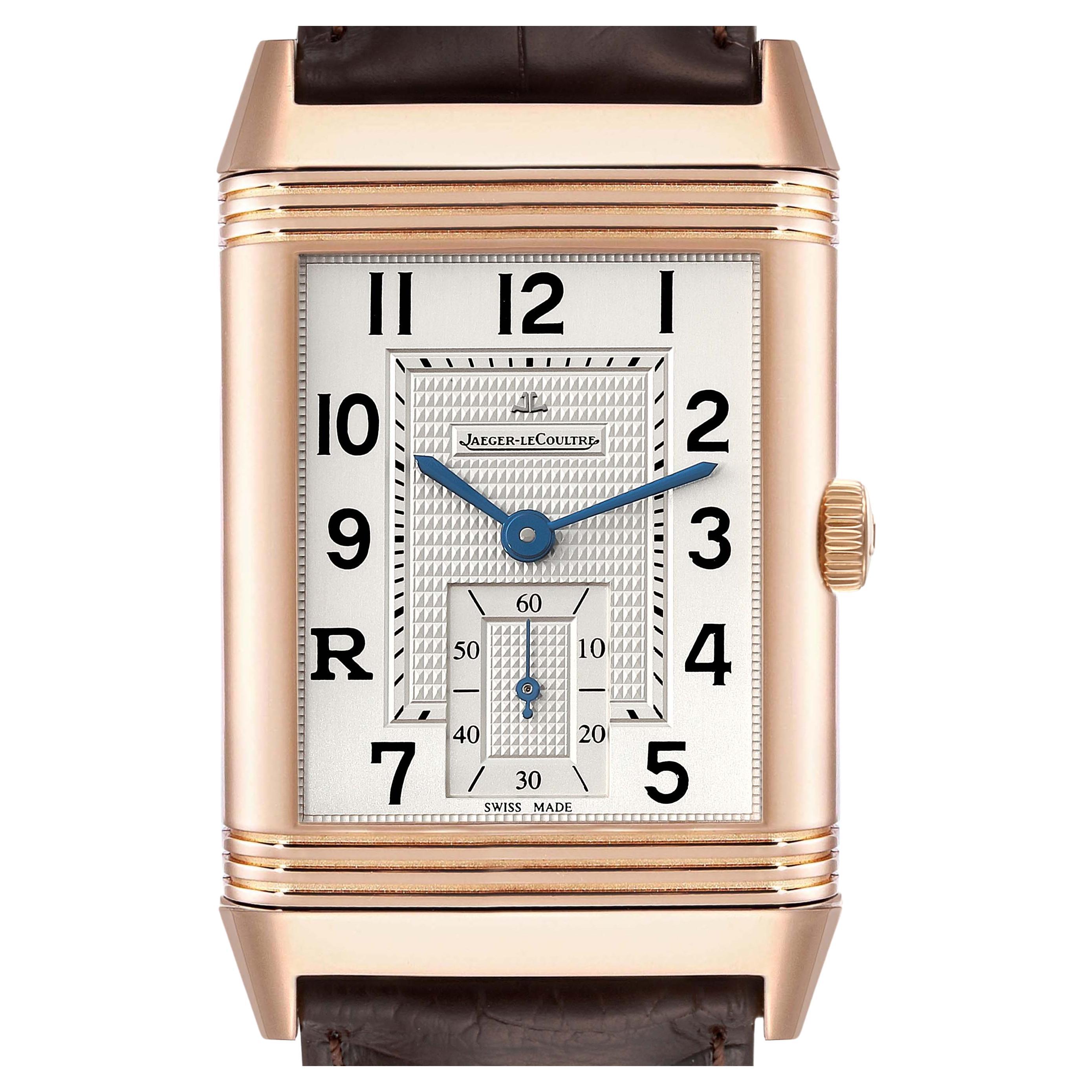 Jaeger-LeCoultre Rose Gold Reverso Grande Sun Moon 8-Days Wristwatch at ...
