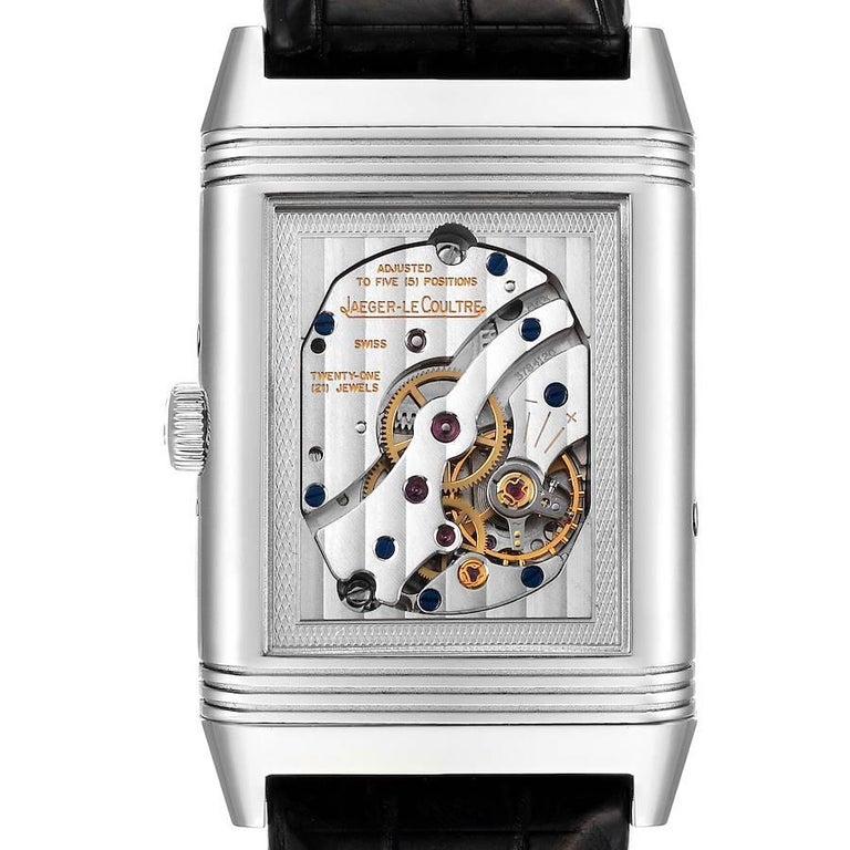 Jaeger LeCoultre Grande Reverso Moonphase Mens Watch Q3758420 Box ...