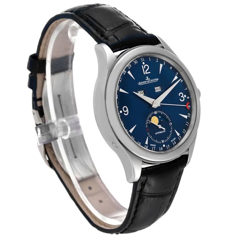 Jaeger LeCoultre Master Calendar Limited Edition Steel Mens Watch 176.8 ...