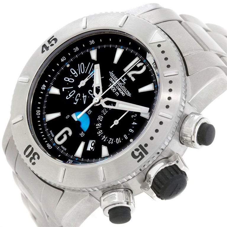 Jaeger-LeCoultre Master Compressor Titanium Watch 160.T.25 For Sale at ...