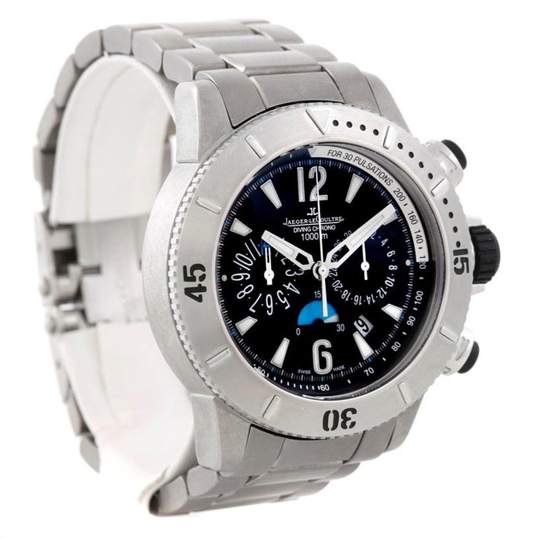 Jaeger-LeCoultre Master Compressor Titanium Watch 160.T.25 For Sale at ...
