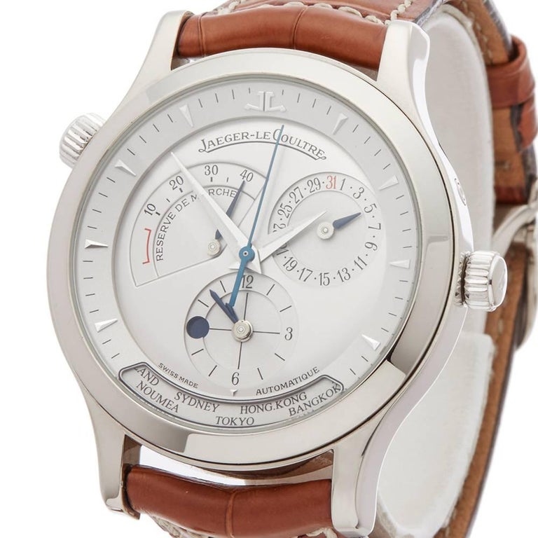 Jaeger-LeCoultre Master Control Geographic Stainless Steel Men's 142392 ...