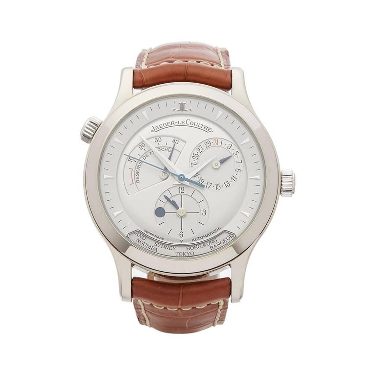 Jaeger-LeCoultre Master Control Geographic Stainless Steel Men's 142392 ...