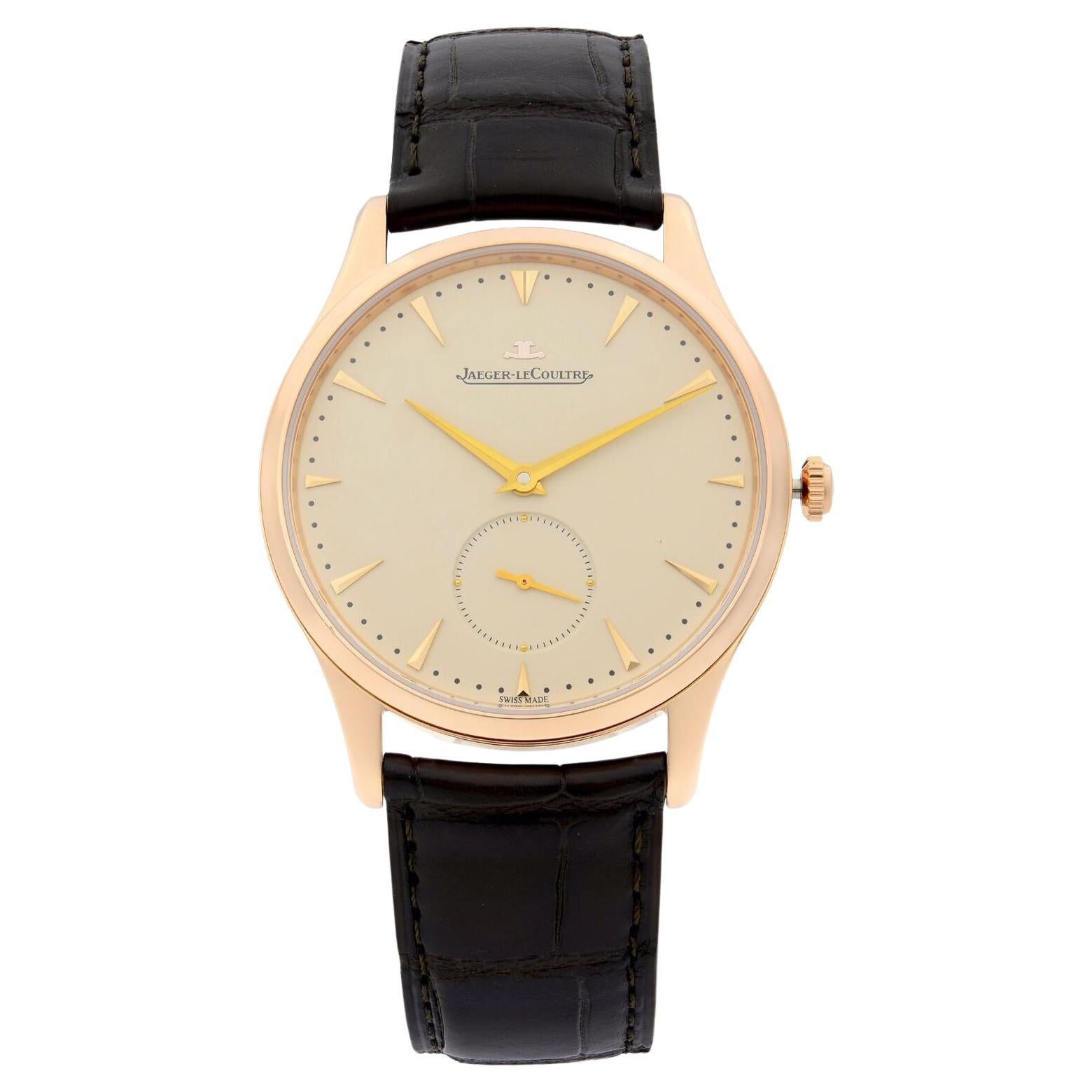 Jaeger-LeCoultre Master Grande Ultra Thin Beige Dial Automatic Watch ...