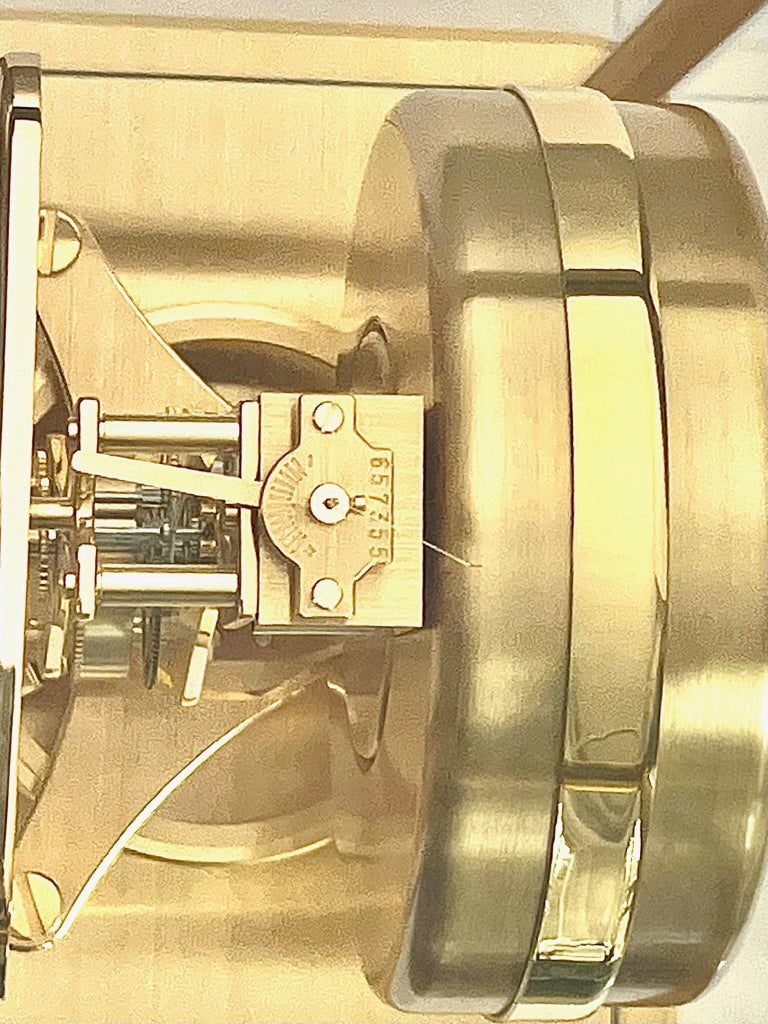 Jaeger Lecoultre Mid Century Atmos Clock Model 544 For Sale At 1stdibs Jaeger Lecoultre Clocks