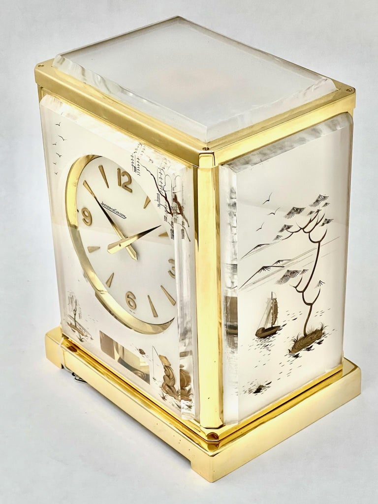 Jaeger LeCoultre Mid Century Marina Atmos Clock For Sale at 1stDibs ...