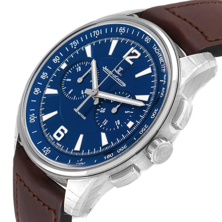 Jaeger Lecoultre Polaris Blue Dial Steel Watch 842.8.C1.s Q9028480 ...