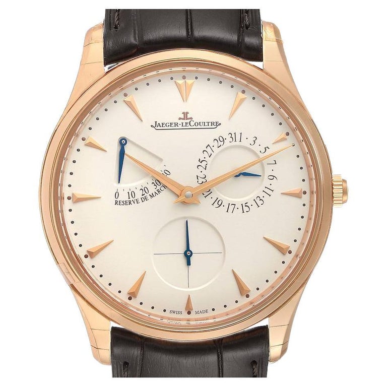 Jaeger-LeCoultre Reserve De Marche Rose Gold Watch 176.2.38.S Q1372520 ...