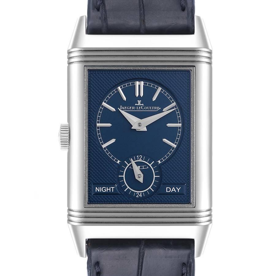 Jaeger LeCoultre Reverso Duo Tribute Watch 213.8.D4 Q3908420 Card For ...
