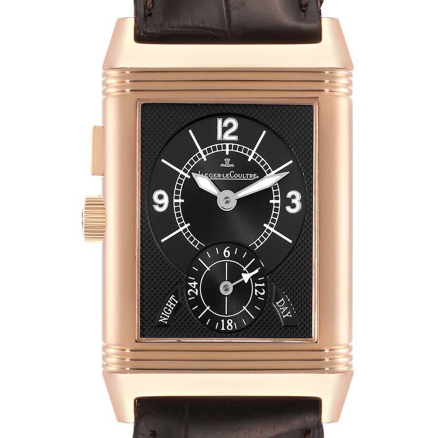 Jaeger LeCoultre Reverso Duoface Rose Gold Mens Watch 272.2.54 Q2712410 ...