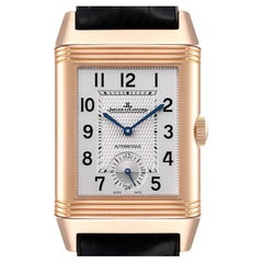 Jaeger LeCoultre Reverso Classic Large Duoface Day Night Steel Mens ...