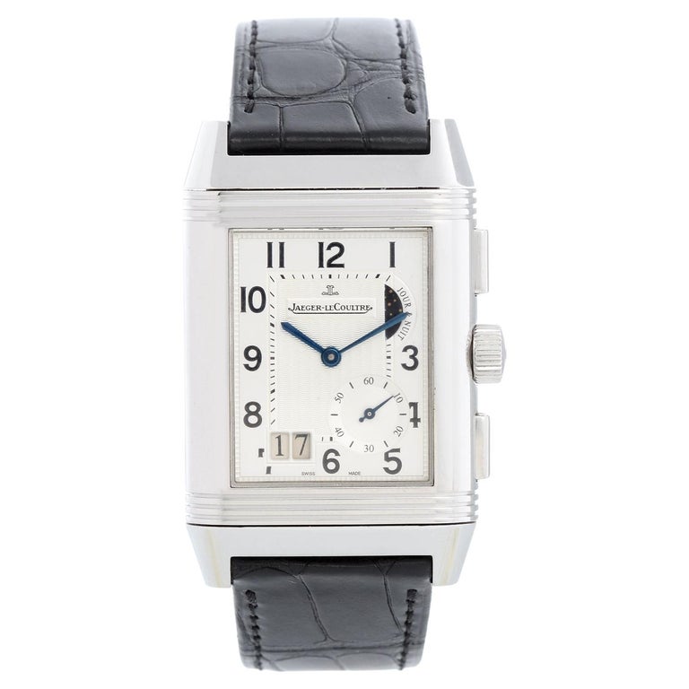 Jaeger LeCoultre Reverso GMT Grande Reverso Duo Steel Q3028420 For Sale ...
