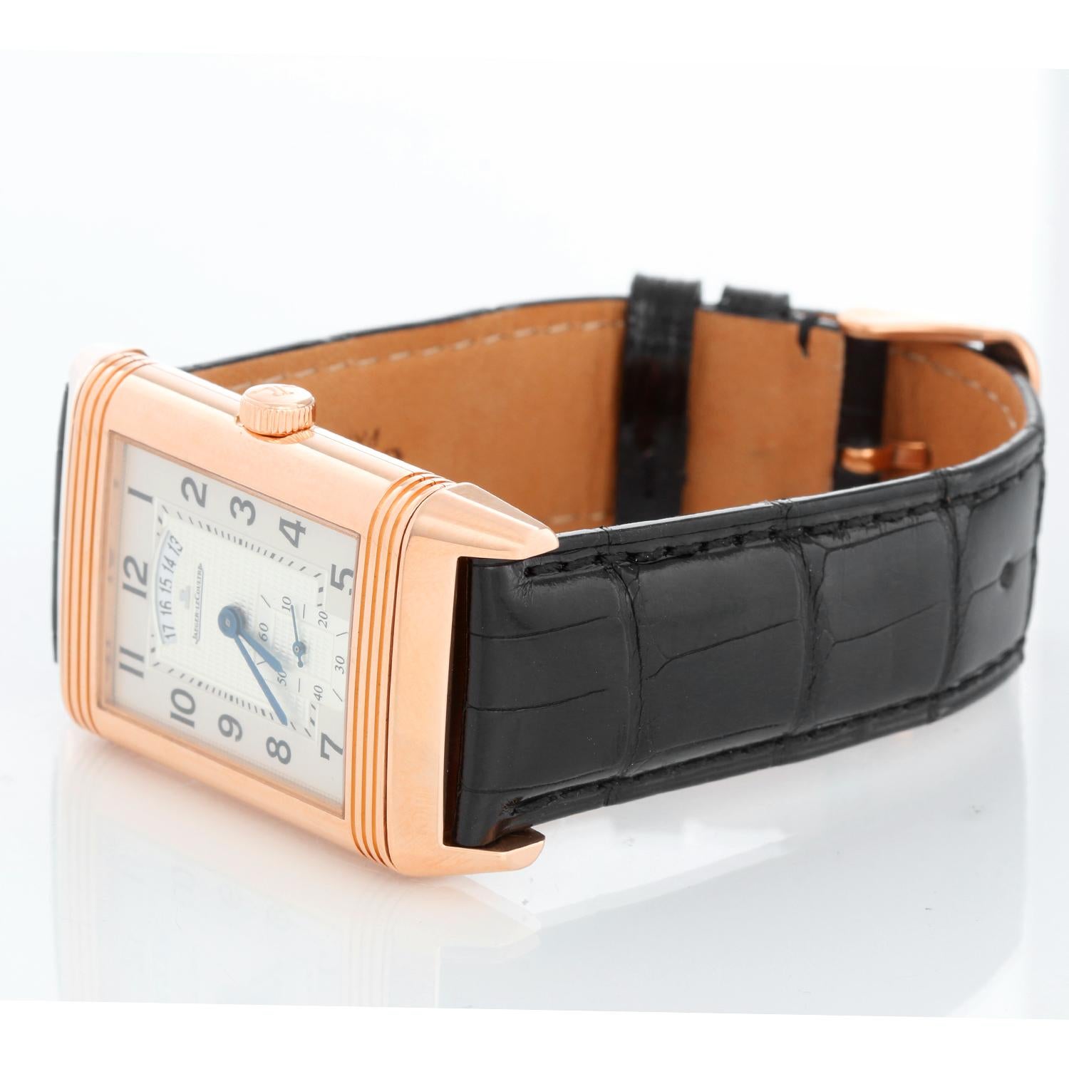 Jaeger LeCoultre Reverso Grande Duo Rose Gold Watch Q3742521 For Sale ...