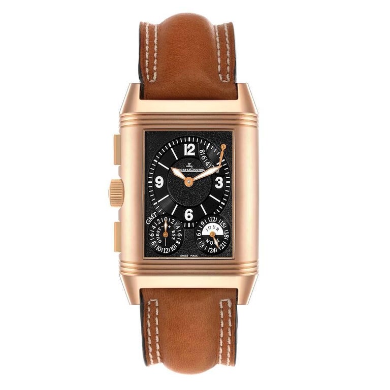 Jaeger LeCoultre Reverso Grande GMT Rose Gold Watch 240.2.18 Q3022420 ...