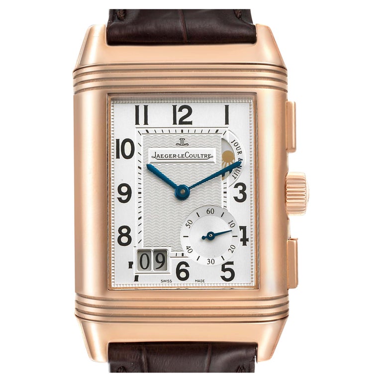 Jaeger LeCoultre Reverso Grande GMT Rose Gold Watch 240.2.18 Q3022420 ...