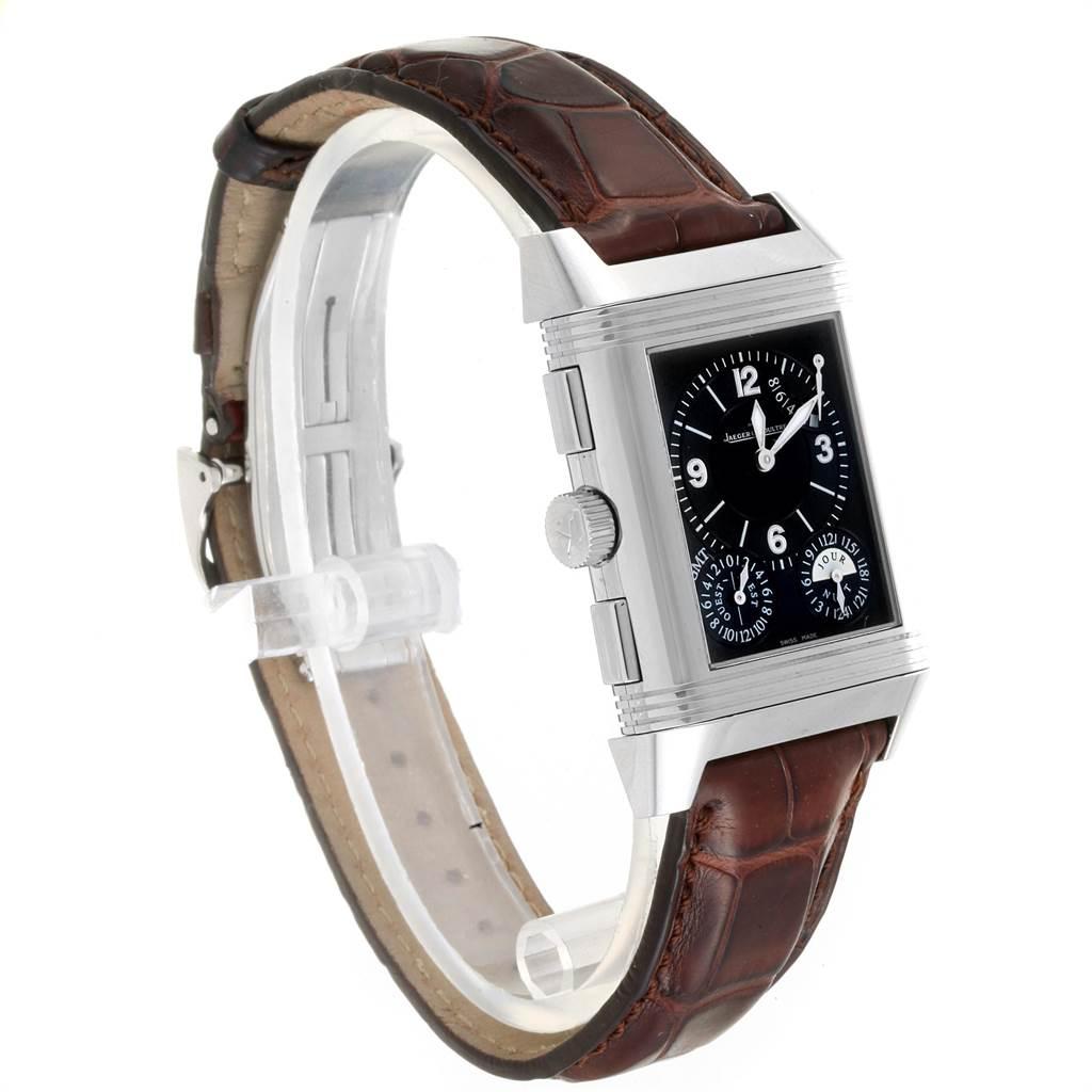 Jaeger-LeCoultre Reverso Grande GMT Steel Men's Watch 240.8.18 Q3028420 ...