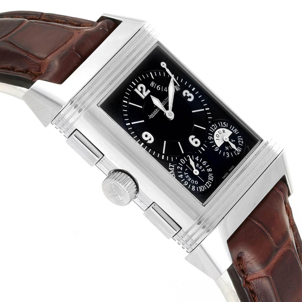 Jaeger-LeCoultre Reverso Grande GMT Steel Men's Watch 240.8.18 Q3028420 ...
