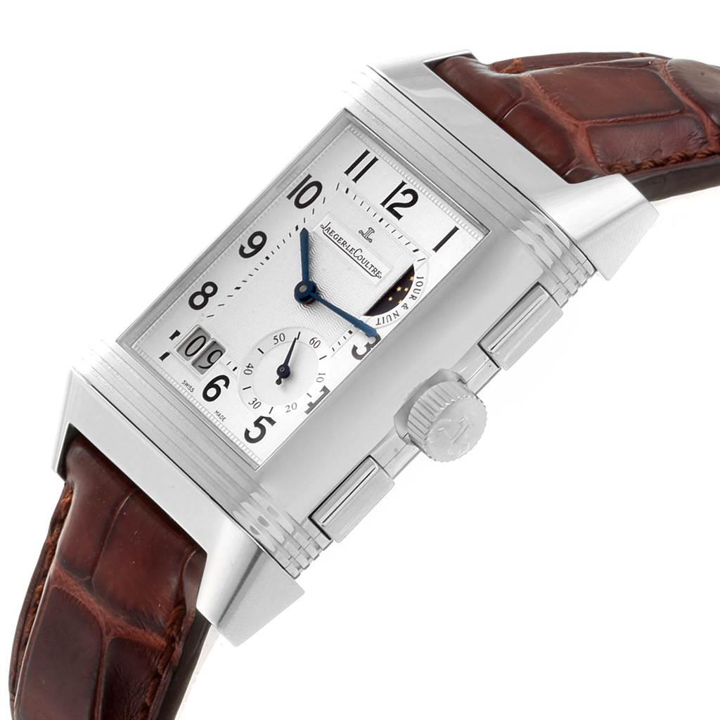 Jaeger-LeCoultre Reverso Grande GMT Steel Men's Watch 240.8.18 Q3028420 ...