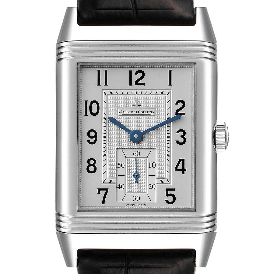 Jaeger-LeCoultre Reverso Grande Date GMT Steel Duo Face Hand Wind Watch ...