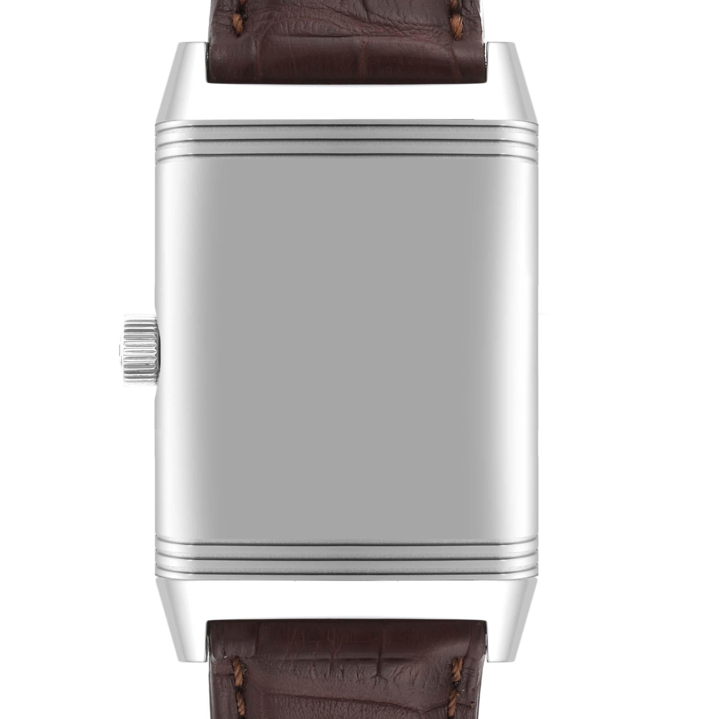 Jaeger LeCoultre Reverso Grande Taille Steel Mens Watch 270.8.62 ...